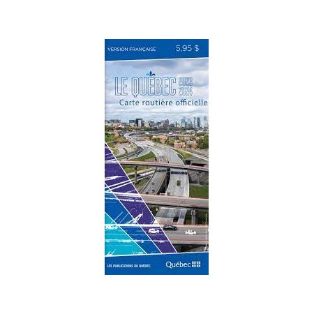 Carte routière officielle : Le Québec 2023-2024