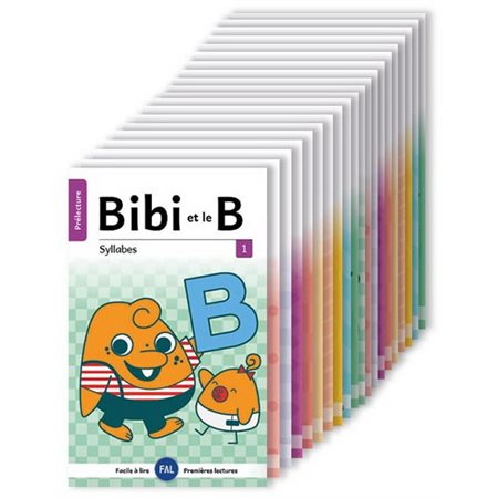 Les syllabes : Bibi et le B & Momo et le M : Série de 20 livres : 2e ...